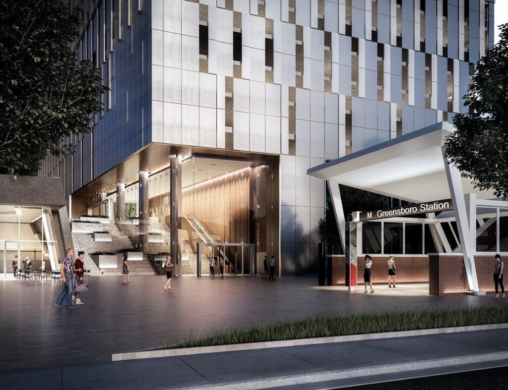 Tysons high-rise will be among closest to a Silver Line stop - Foulger ...